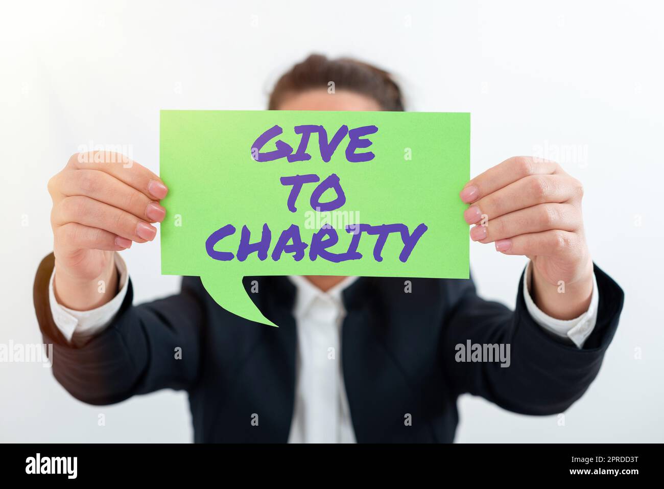 Handwriting text Give To Charity. Business showcase Donate giving ...