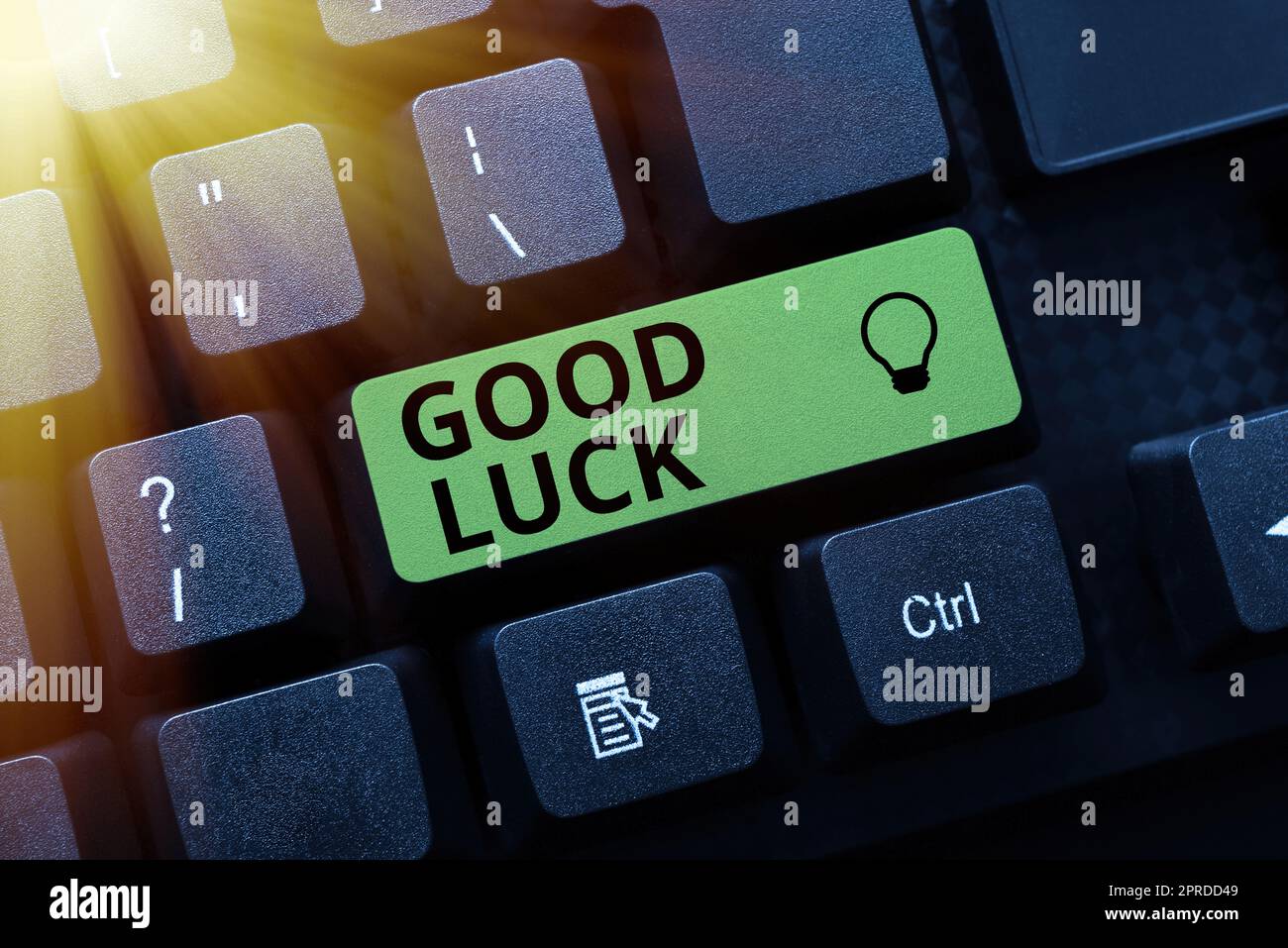 Text caption presenting Good Luck. Business overview A positive fortune ...