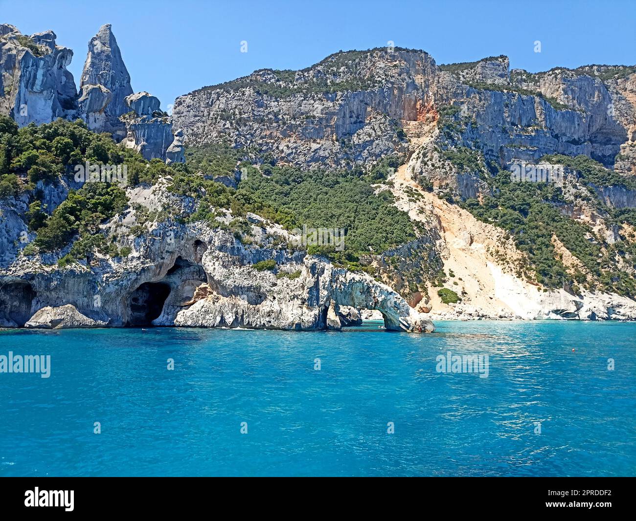 sea of the gulf of orosei sardinia Stock Photo - Alamy