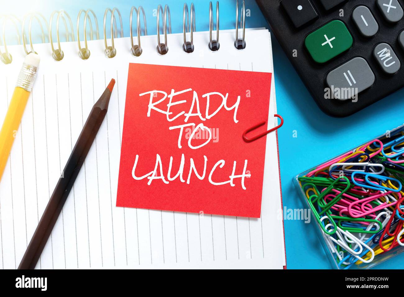 Handwriting text Ready To Launch. Business showcase Prepared to start ...