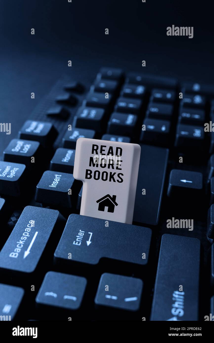 Writing displaying text Read More Books. Business showcase Increase ...