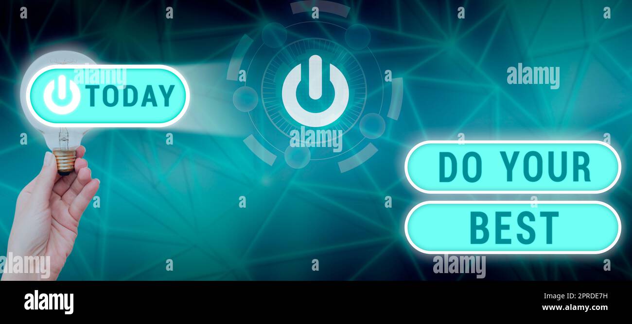 Writing displaying text Do Your Best. Word for Encouragement for a high ...