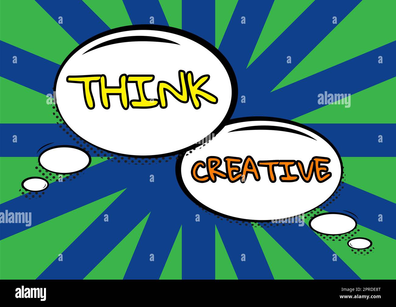 Hand writing sign Think CreativeThe ability to perceive patterns that ...