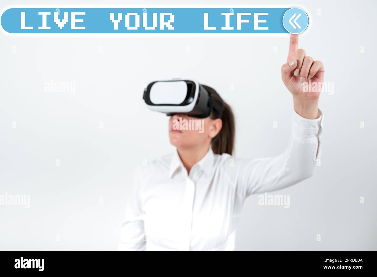 Inspiration showing sign Live Your Life. Word for Motivation ...