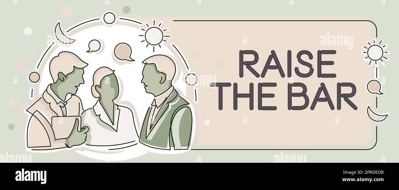 Raising The Bar Graphic