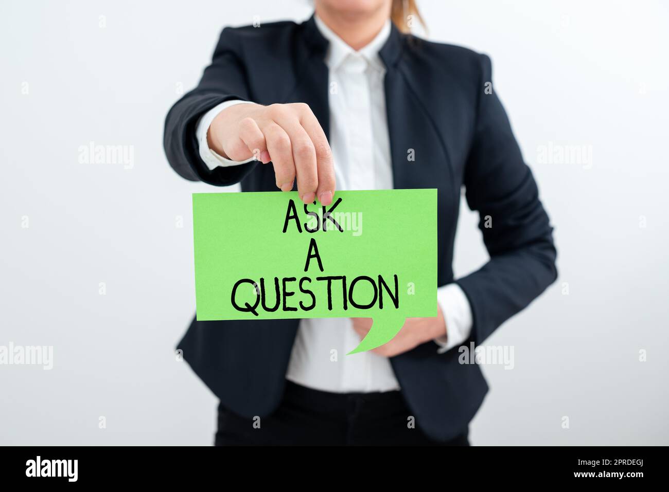 Inspiration showing sign Ask A Question. Business approach Look for ...