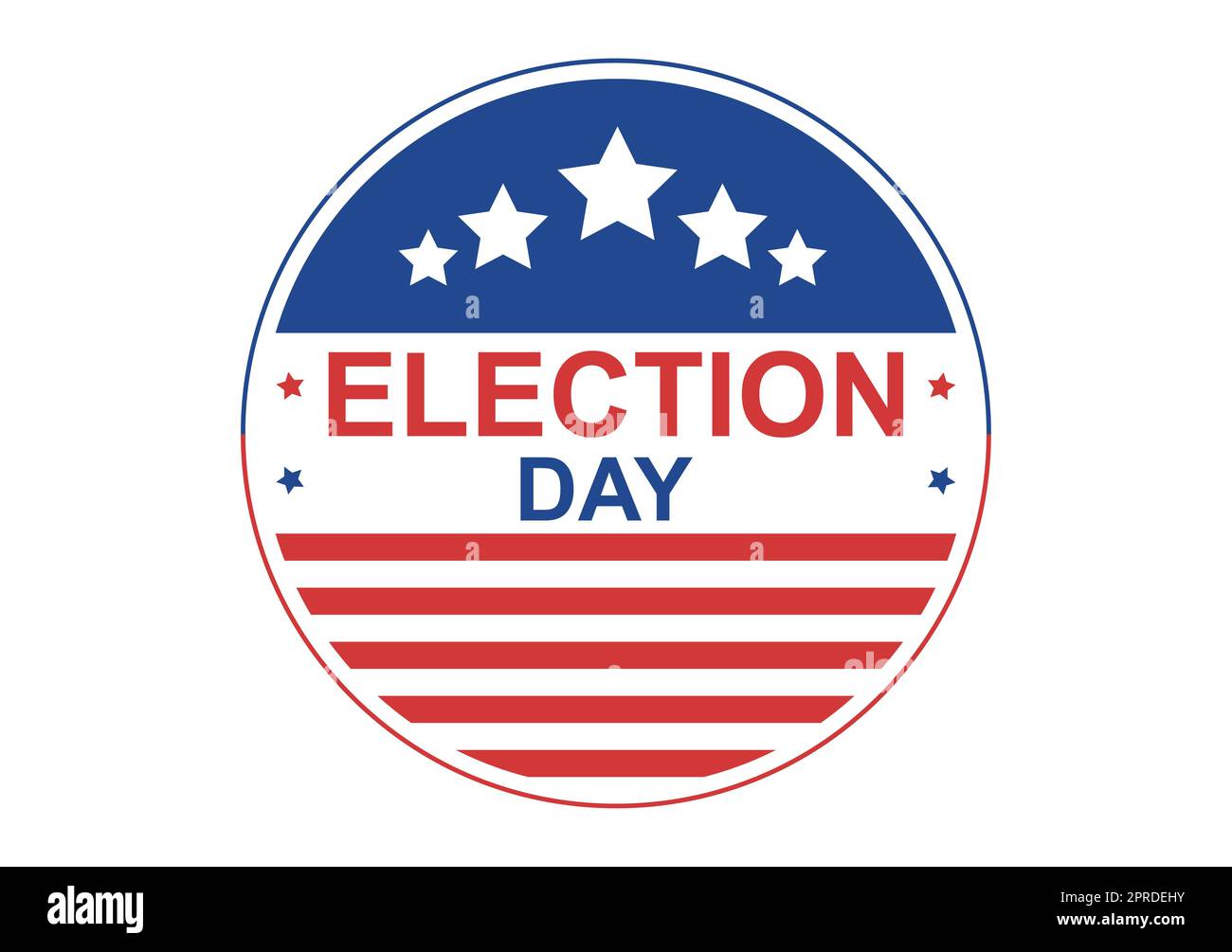 Election Day Political Hand Drawn Cartoon Flat Illustration with Voters ...