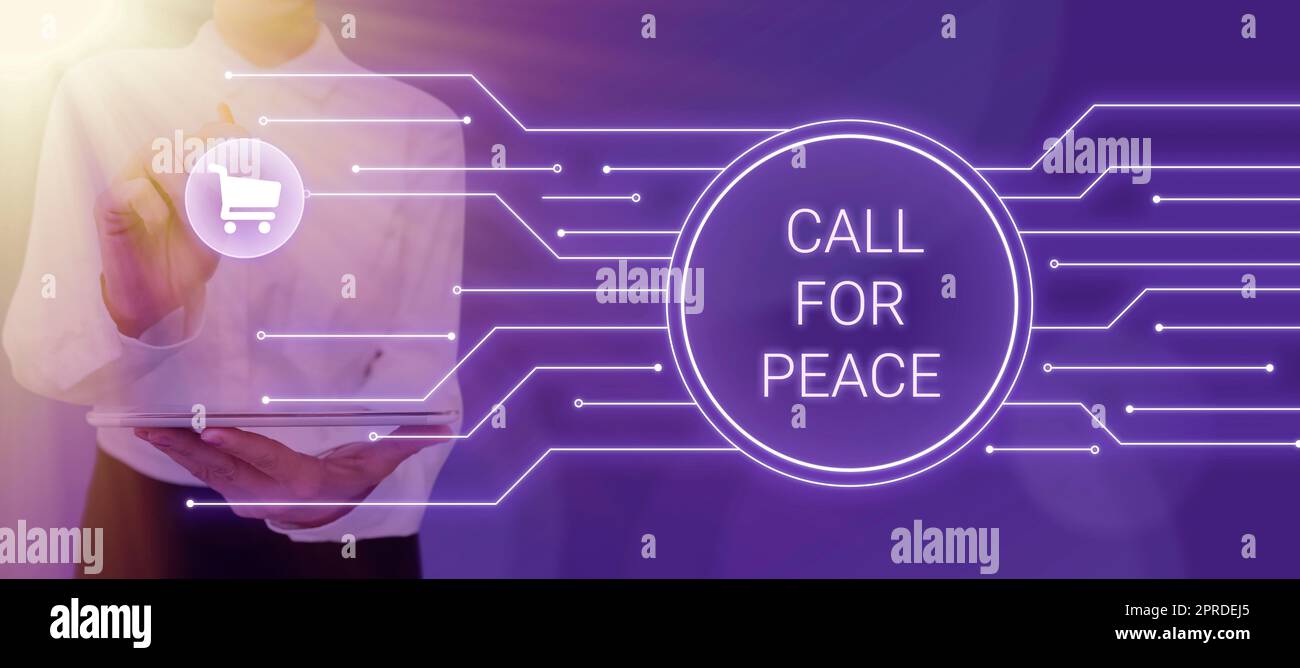 Peace messages hi-res stock photography and images - Alamy