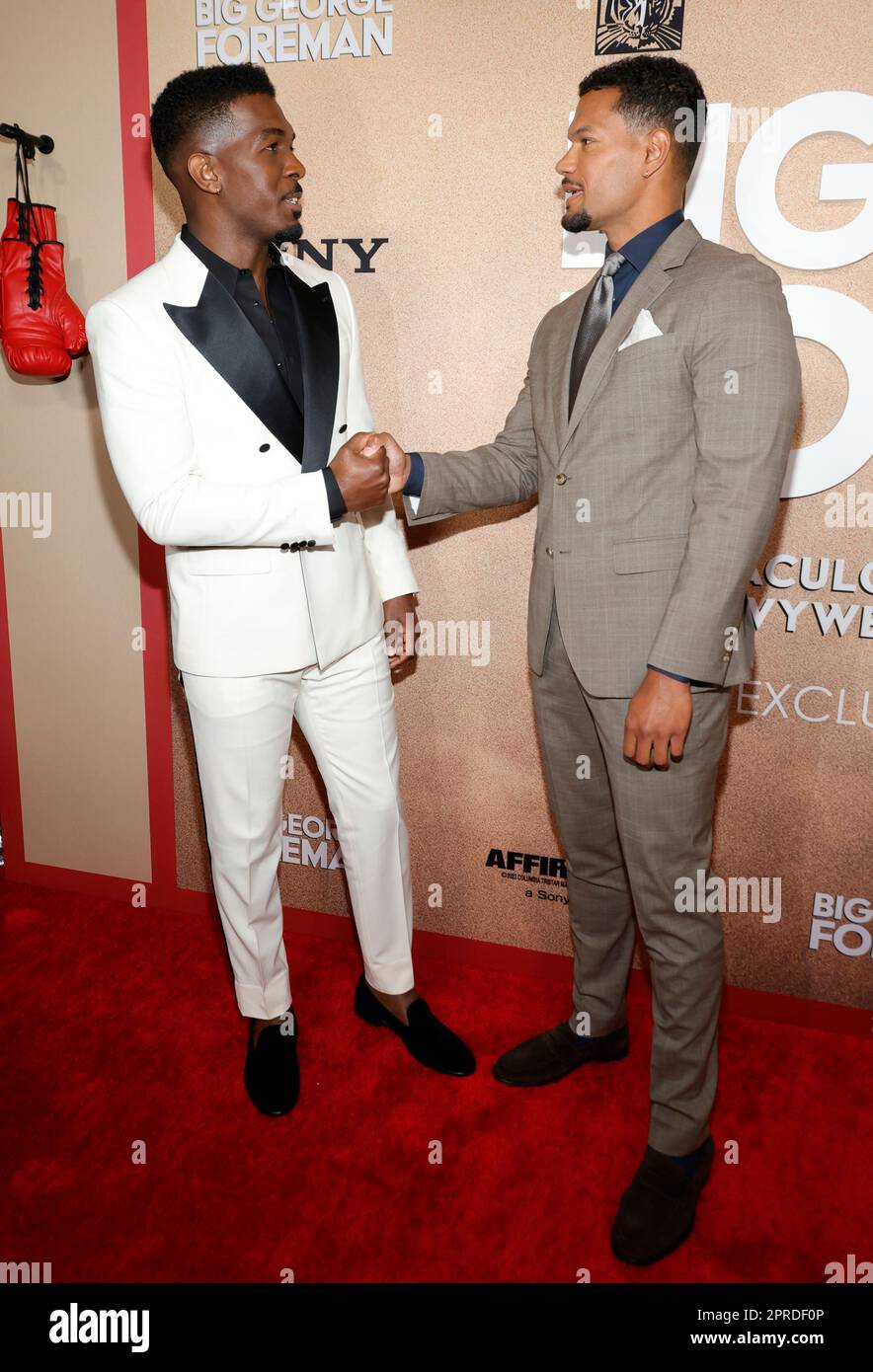 Los Angeles, California, USA. 26th Apr, 2023. Khris Davis, Sullivan ...