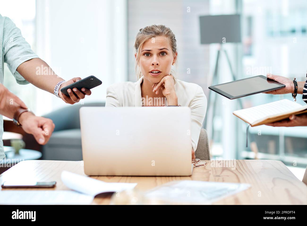 Where will I find the time to do this all. Portrait of a young ...