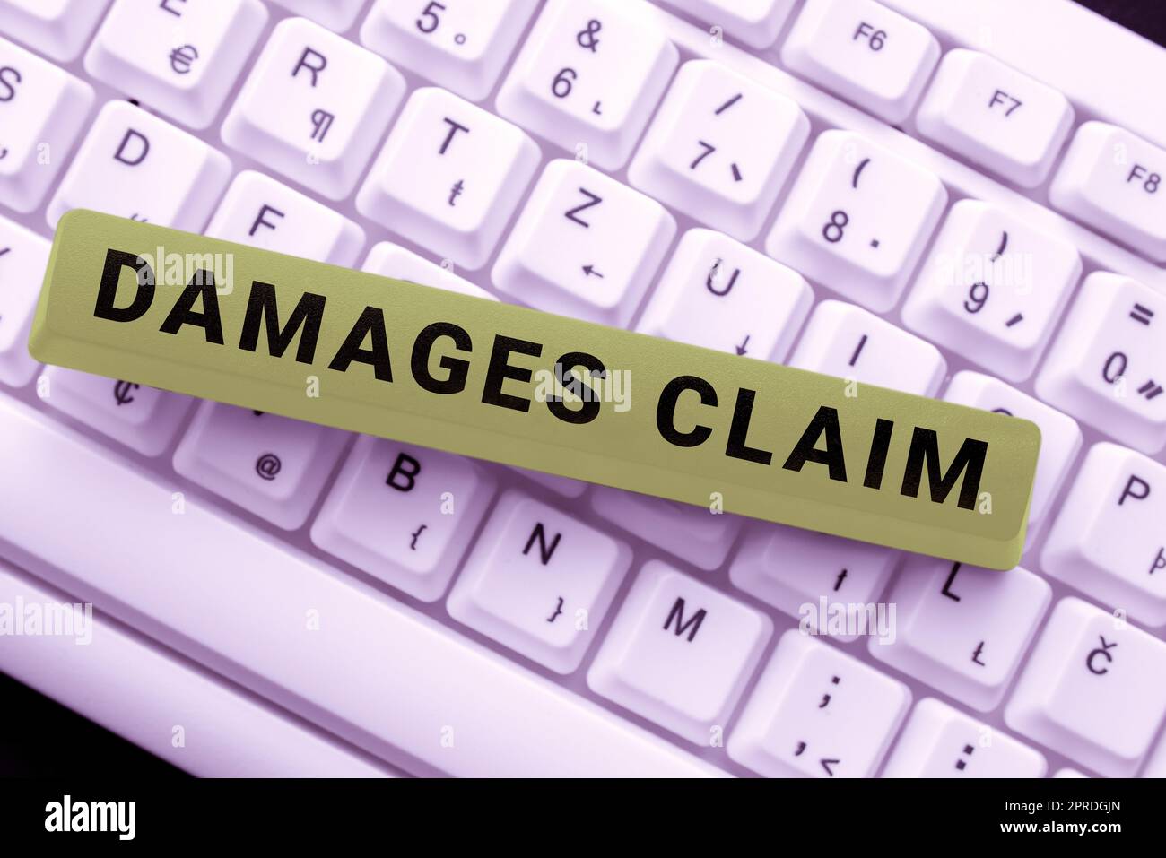 Writing displaying text Damages Claim. Business approach Demand ...