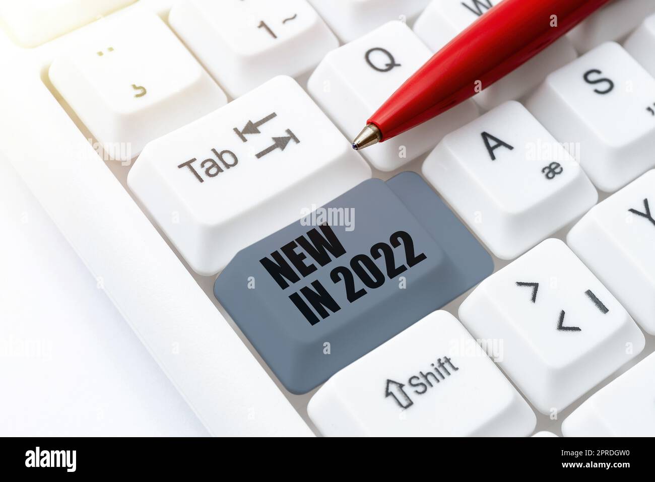 Inspiration showing sign New In 2022. Conceptual photo list of fresh ...