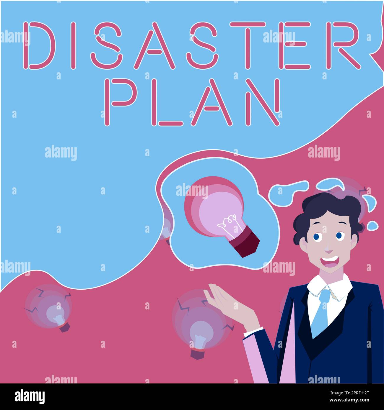 Text showing inspiration Disaster Plan, Business idea Respond to ...