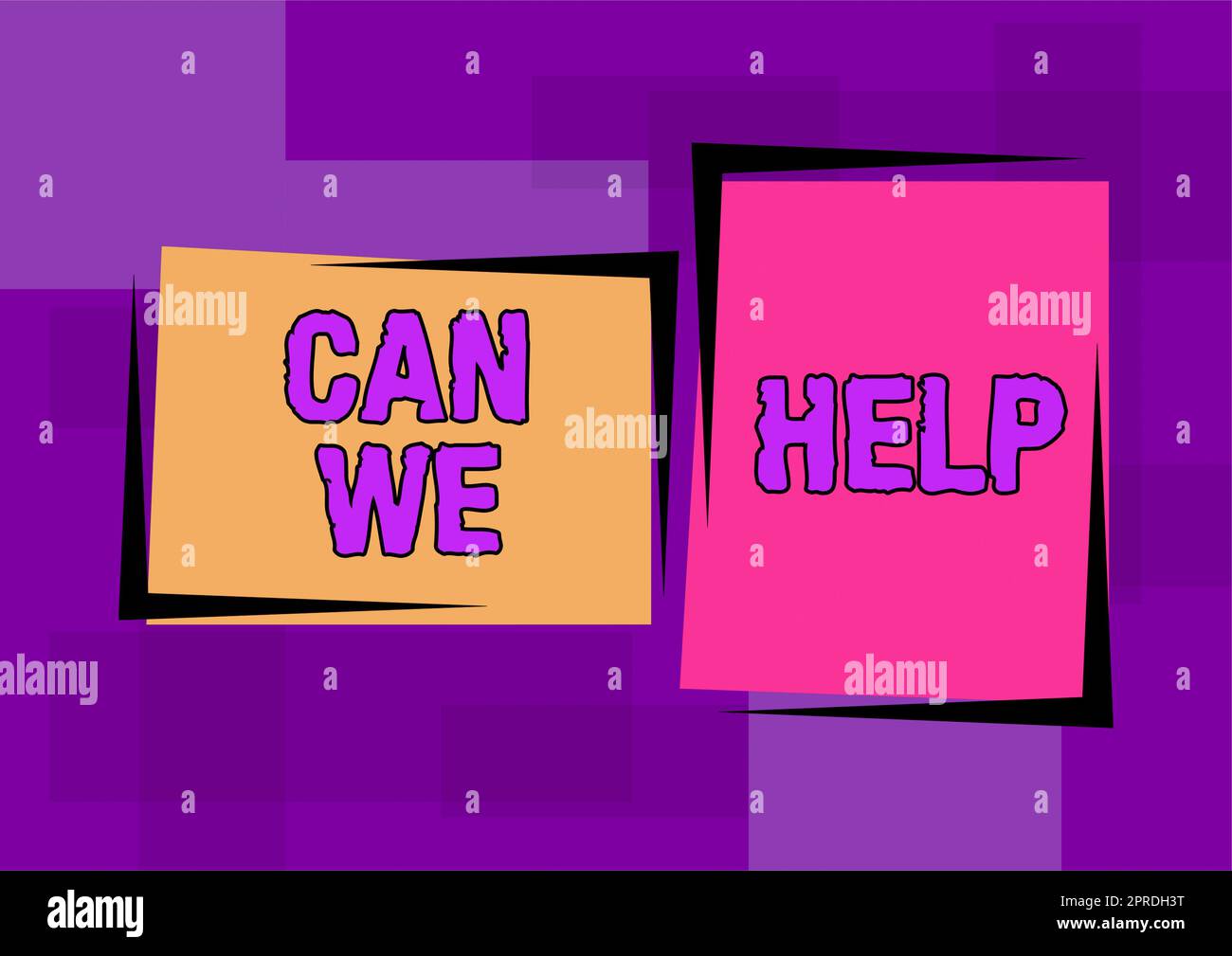 Text showing inspiration Can We Help, Word Written on Offering ...