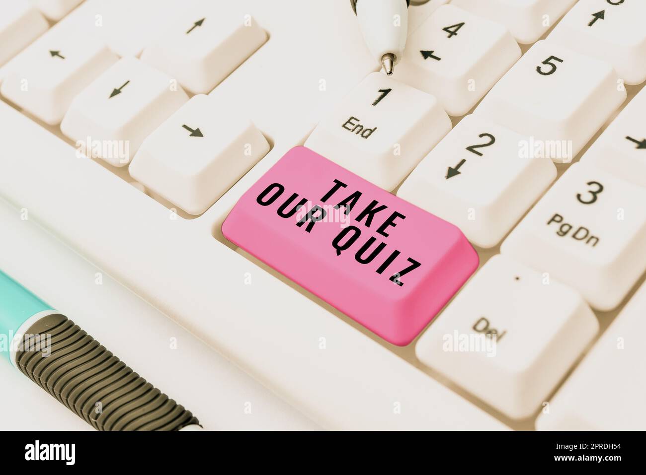 Writing displaying text Take Our Quiz. Conceptual photo Fill out our ...