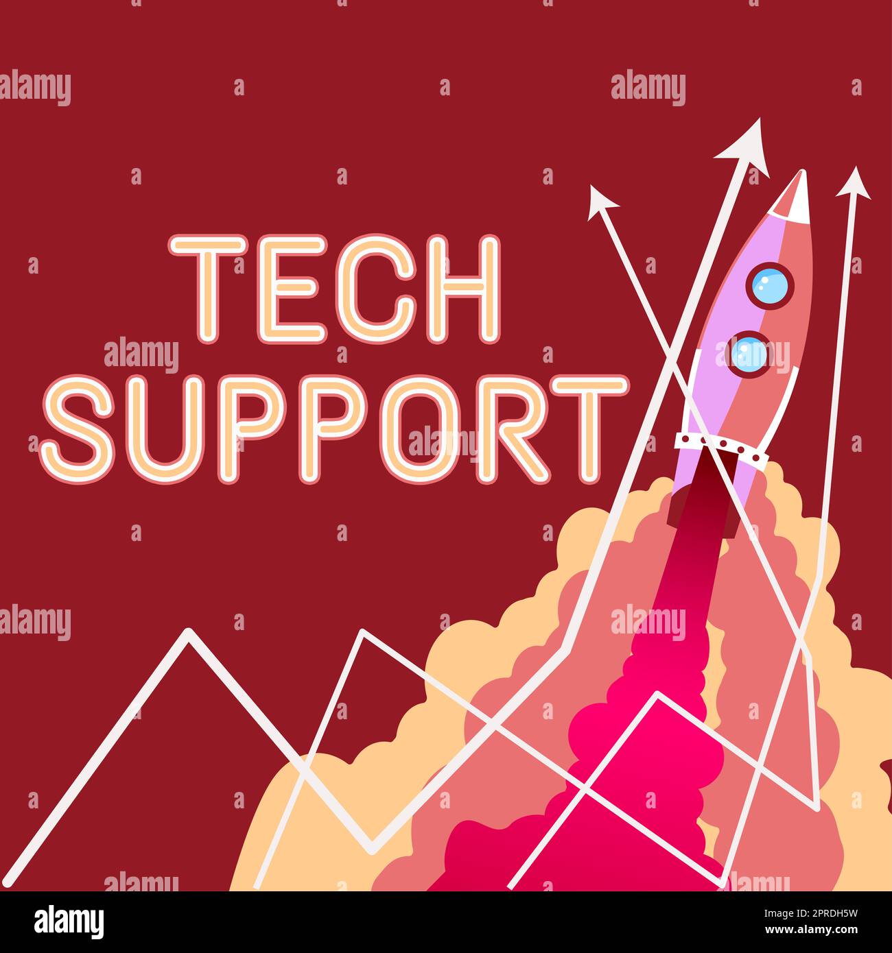 Inspiration showing sign Tech Support, Internet Concept Assisting ...