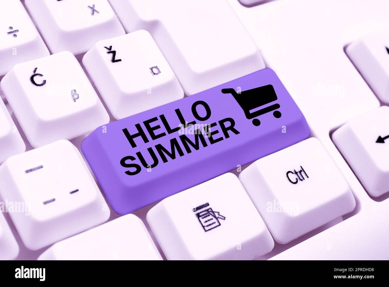Text showing inspiration Hello Summer. Business showcase Welcoming the ...