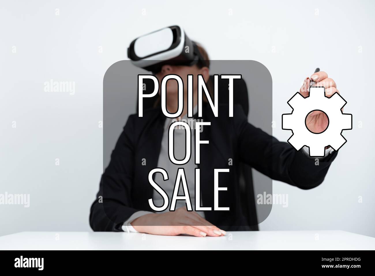 Sign displaying Point Of Sale. Conceptual photo Method for doing ...