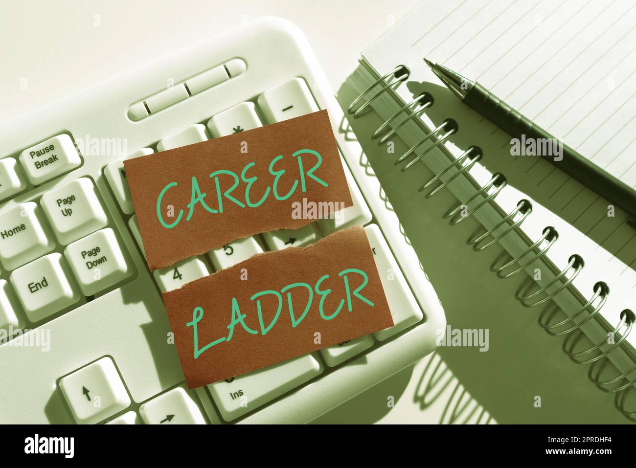 Writing displaying text Career Ladder. Internet Concept Job Promotion ...