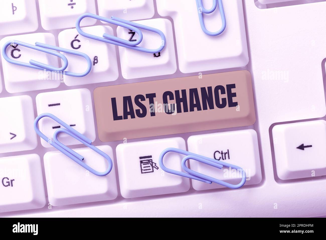 Handwriting text Last Chance. Conceptual photo final opportunity to ...