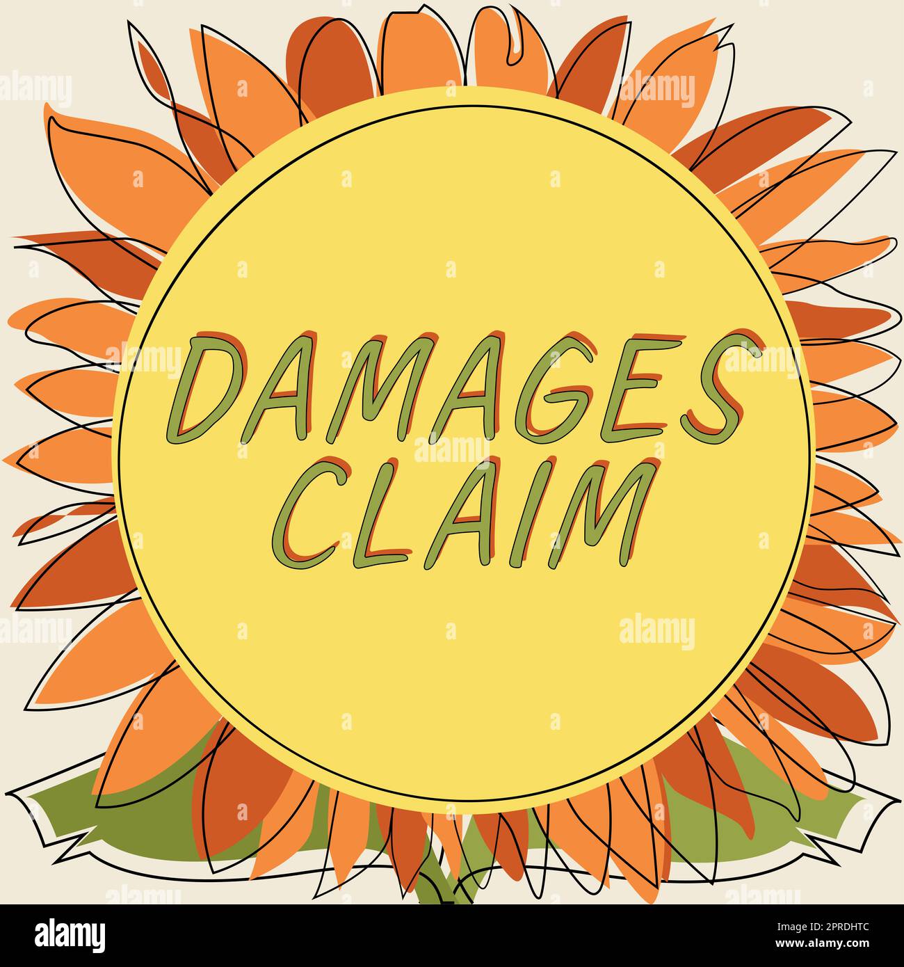 Inspiration showing sign Damages Claim. Internet Concept Demand ...