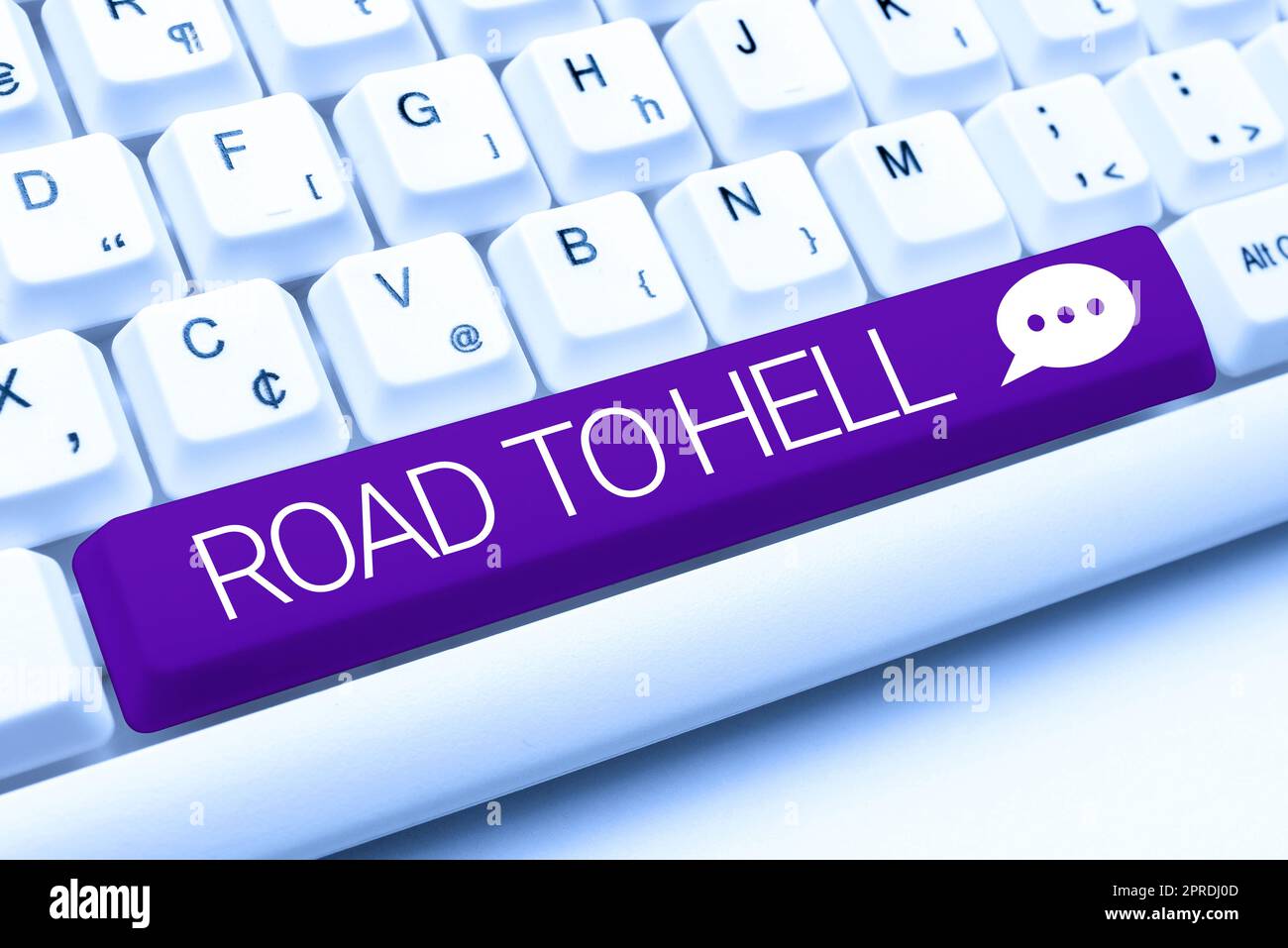 Handwriting text Road To Hell. Conceptual photo Extremely dangerous ...