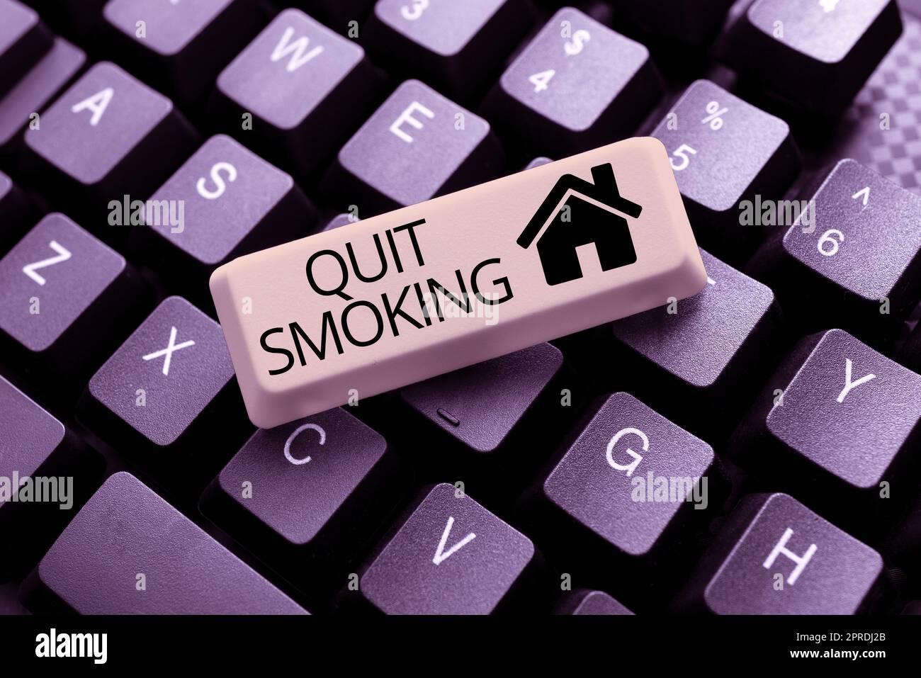 Handwriting text Quit Smoking. Business showcase Discontinuing or ...