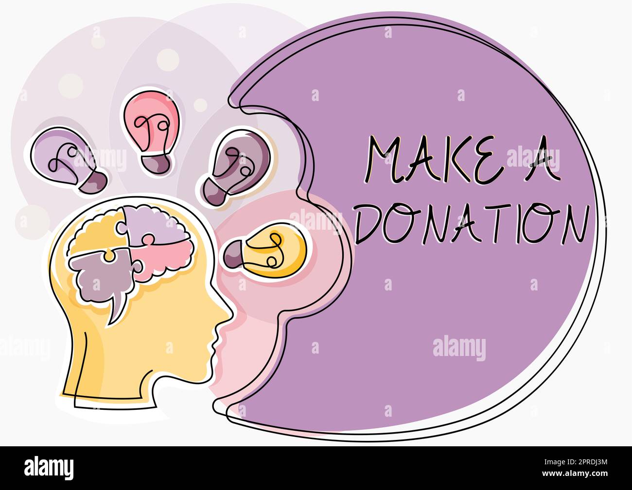 Conceptual display Make A Donation. Business concept Donate giving ...