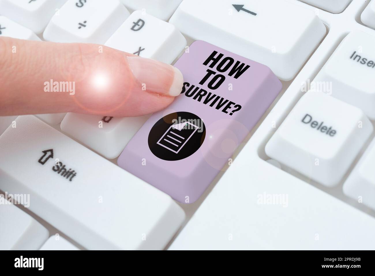 Handwriting text How To Survive. Business approach Recommendations to ...