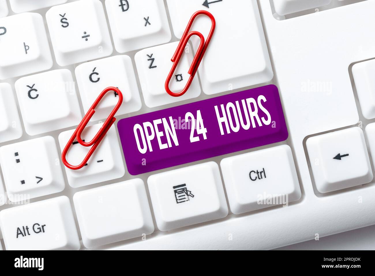 Important neon sign on hi-res stock photography and images - Alamy