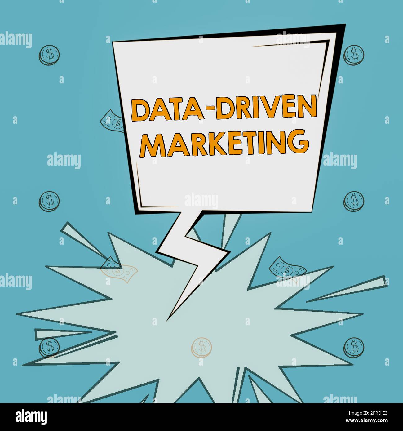 Inspiration showing sign Data Driven Marketing. Business concept ...