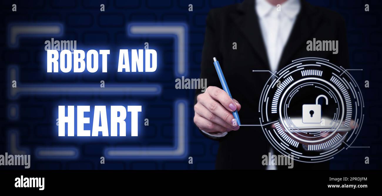 Handwriting text Robot And Heart. Business approach Sensitivity and ... Handwriting text Robot And Heart. Business approach Sensitivity and ...