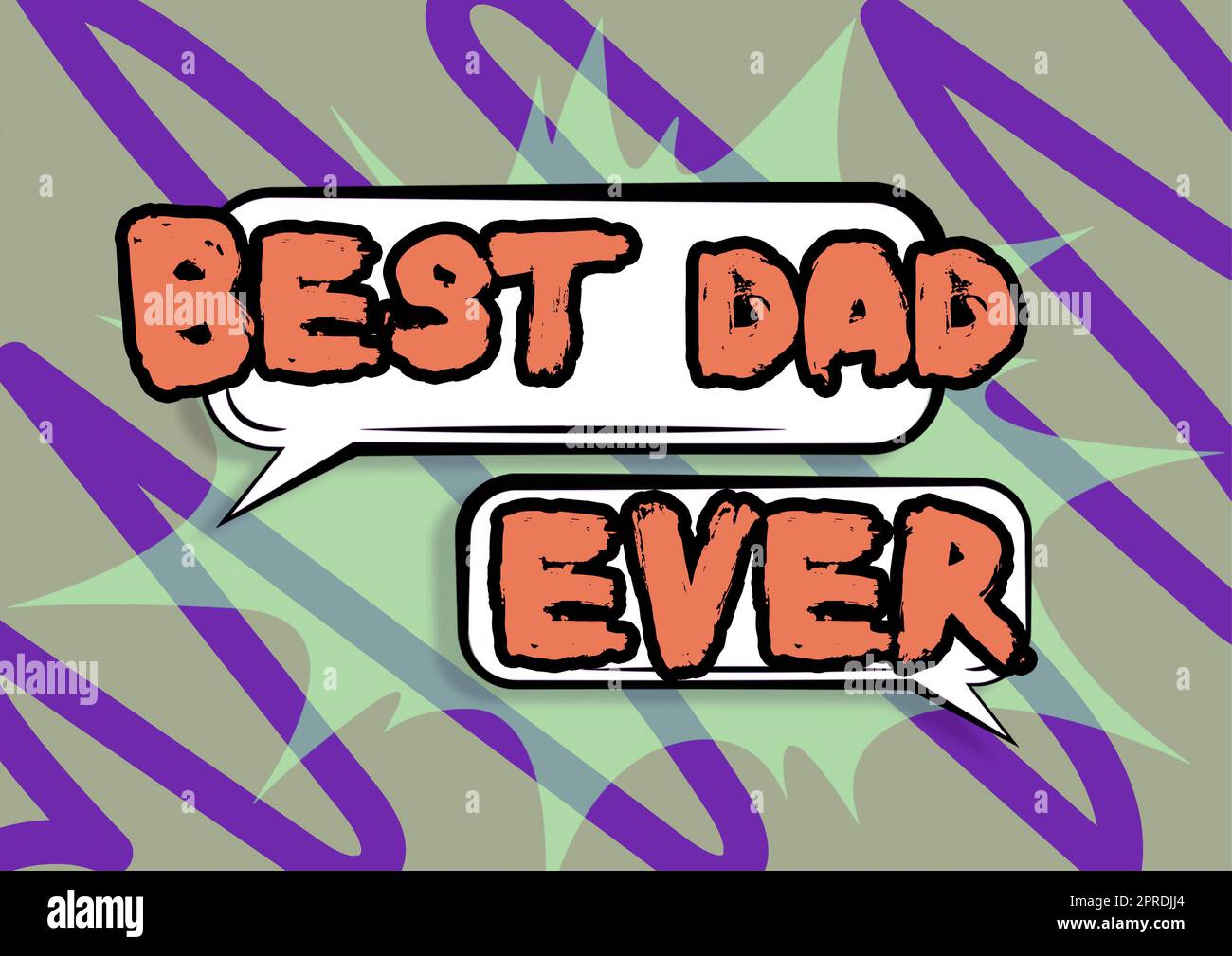 Text showing inspiration Best Dad Ever. Internet Concept Appreciation ...