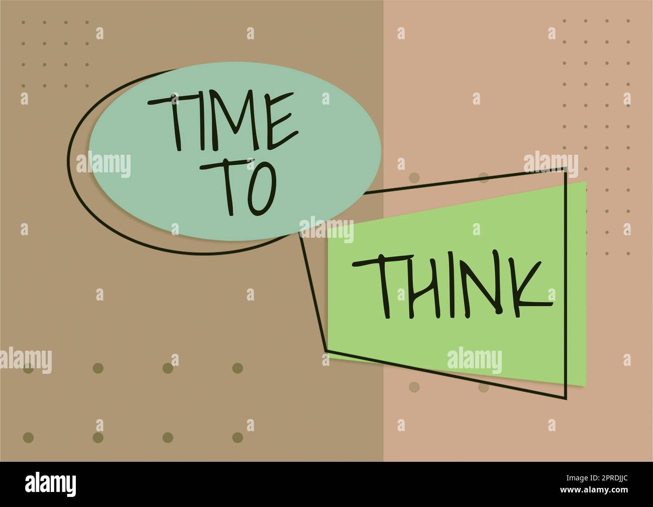 Text caption presenting Time To Think. Business concept Reconsider some ...