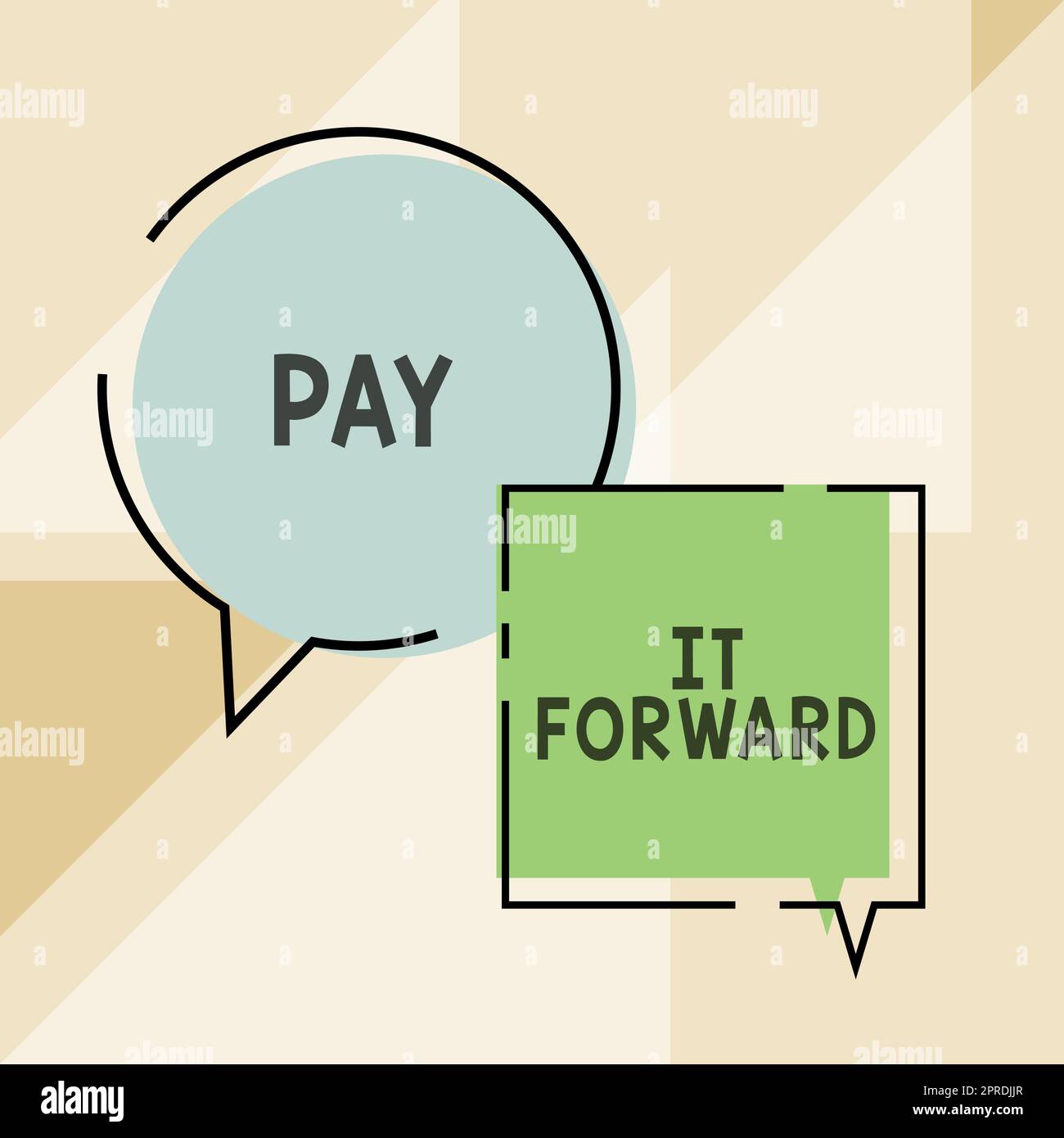 Conceptual caption Pay It Forward. Word Written on Do the payment a ...