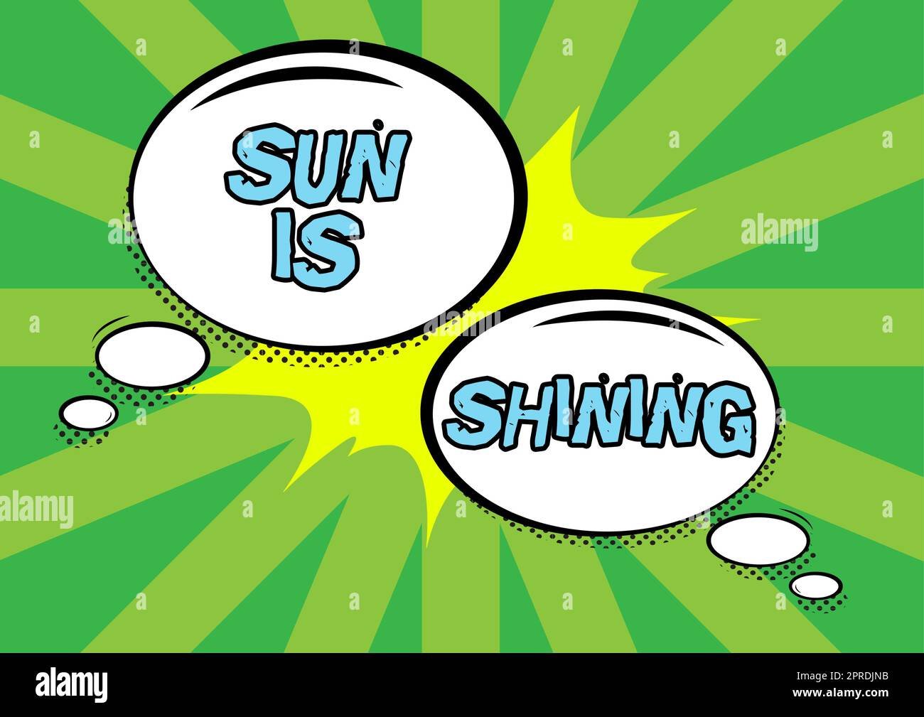 Text showing inspiration Sun Is Shining. Business concept Beautiful ...