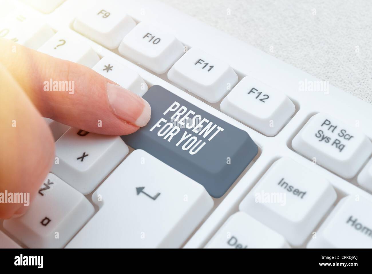 Sign displaying Present For You. Concept meaning To receive a gift ...