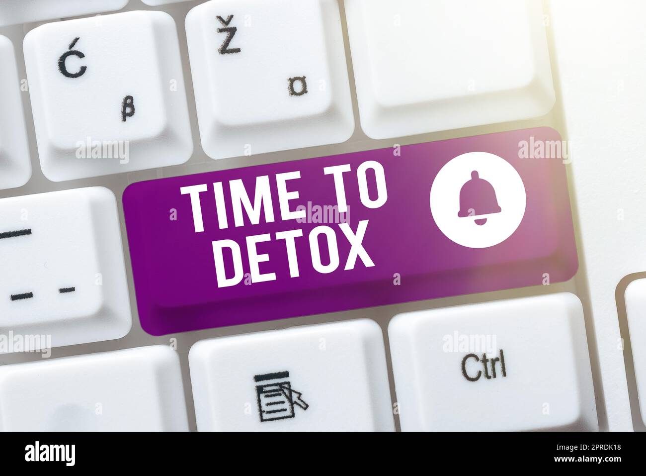 Conceptual display Time To Detox. Business idea Moment for Diet ...