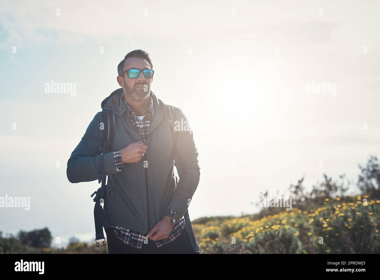 Handsome middle aged man candid hi-res stock photography and images - Alamy