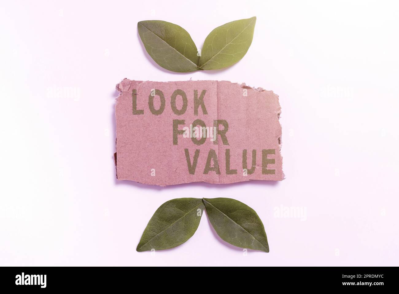 Writing displaying text Look For Value. Conceptual photo Seeking ...