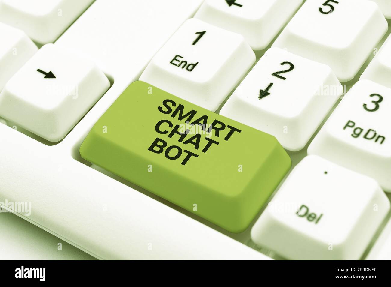 Handwriting text Smart Chat Bot. Internet Concept Artificial intelligence chatting with machines ...