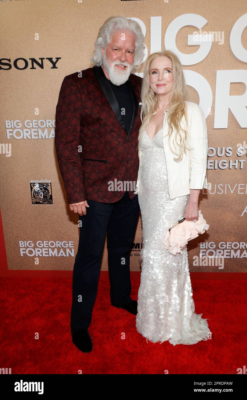 Los Angeles, California, USA. 26th Apr, 2023. David Sams, Shelly Ann ...