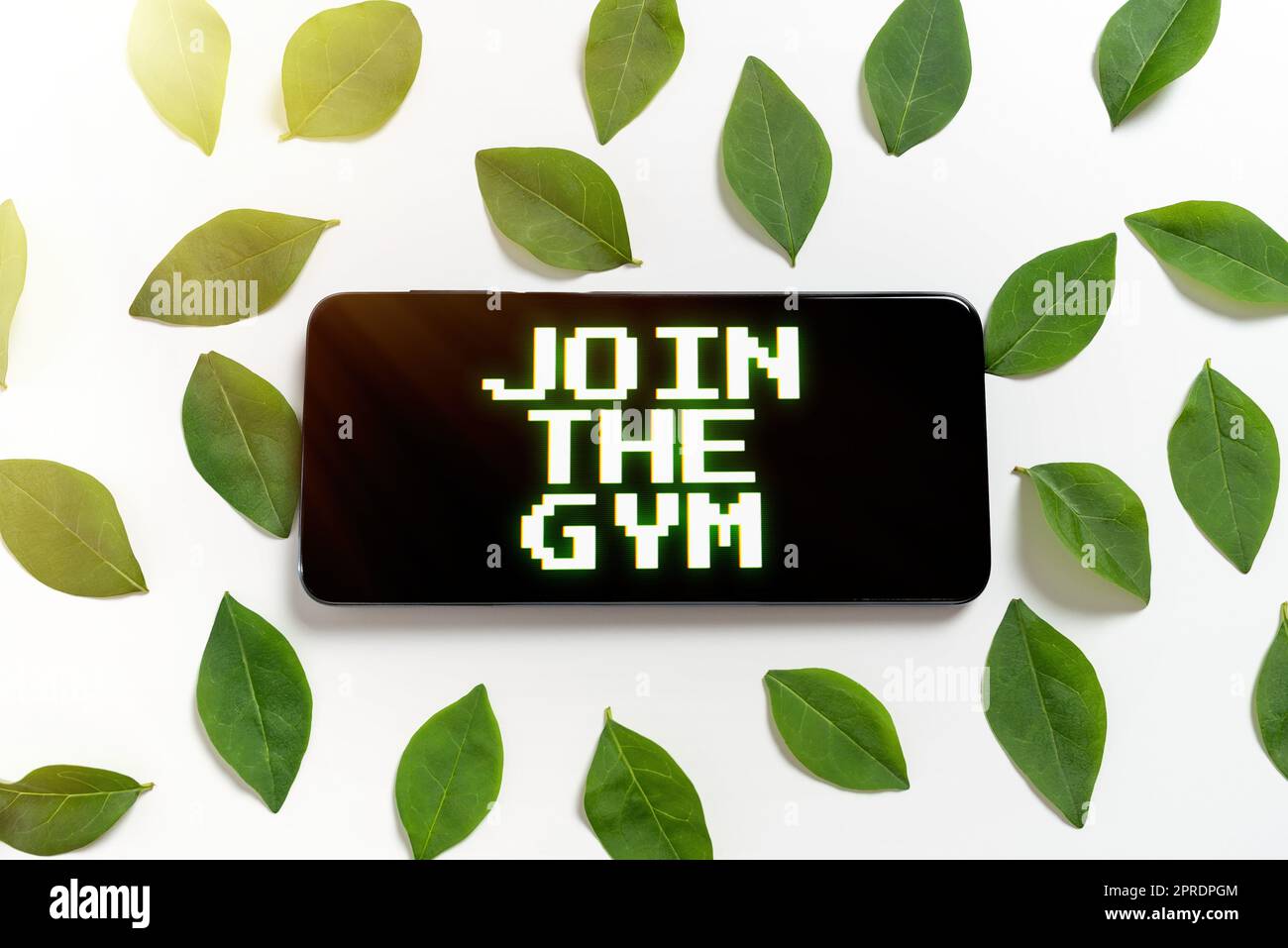 Hand writing sign Join The Gym. Business idea Motivation to start ...