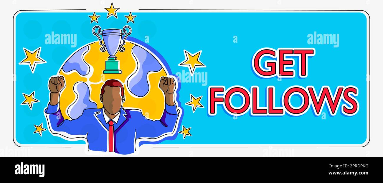 Celebrating followers Cut Out Stock Images & Pictures - Alamy