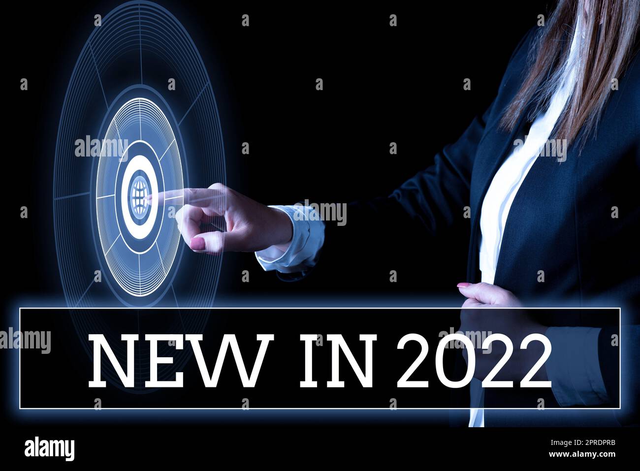 Hand writing sign New In 2022. Business idea list of fresh things got ...