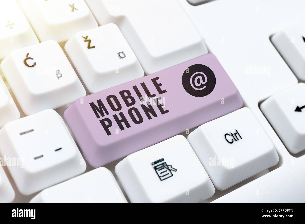 Text Caption Presenting Mobile Phone Business Overview A Handheld Device Used To Send Receive