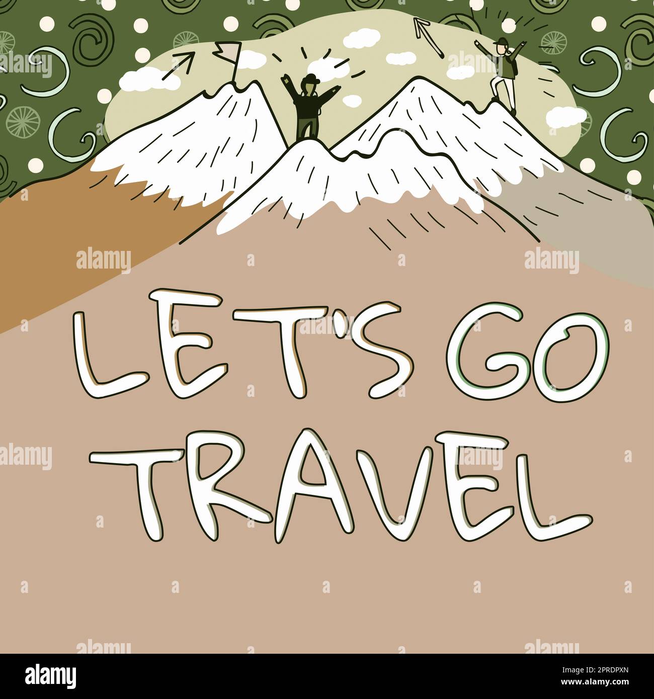 Sign displaying Let S Is Go Travel. Business overview Plan a trip visit ...