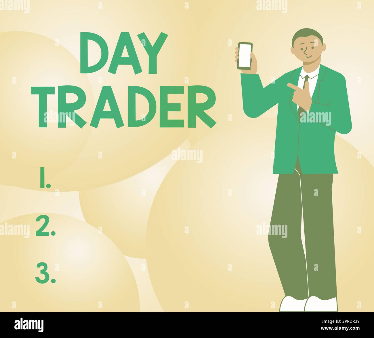 Sign displaying Day Trader. Business showcase A person that buy and ...