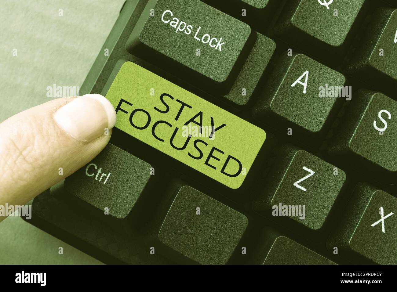 Inspiration showing sign Stay Focused. Internet Concept Be attentive Concentrate Prioritize the ...