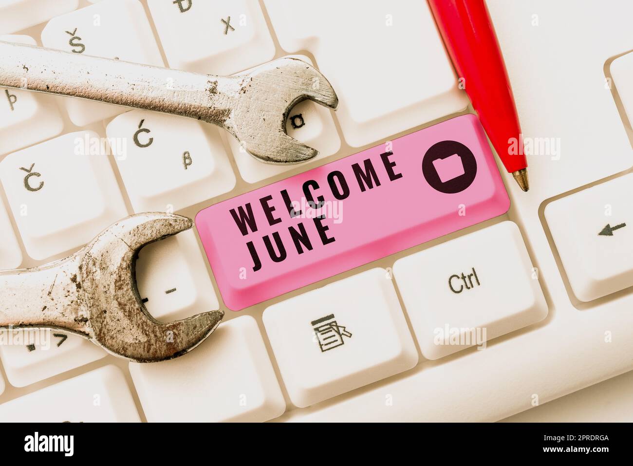 Handwriting text Welcome June. Business idea Calendar Sixth Month ... Handwriting text Welcome June. Business idea Calendar Sixth Month ...